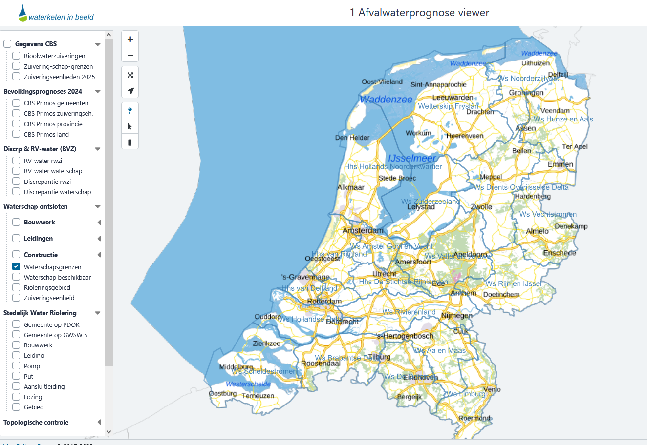 Waterketen kaarten – Waterkennis